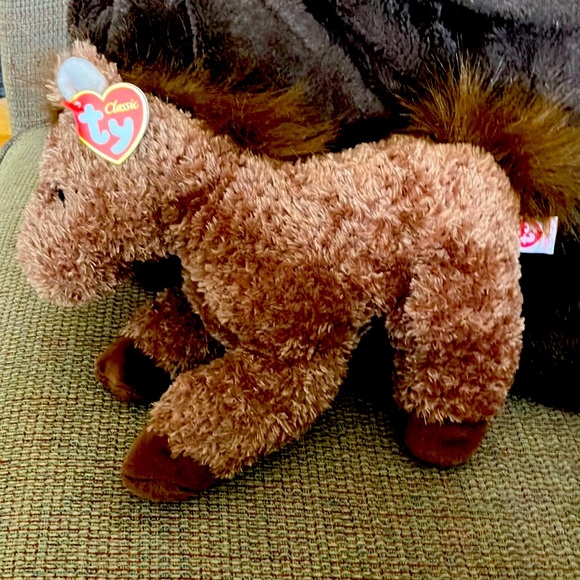 Ty | Toys | Trails 3 Brown Stuffed Animal Plush Horse By Ty With Fluffy ...